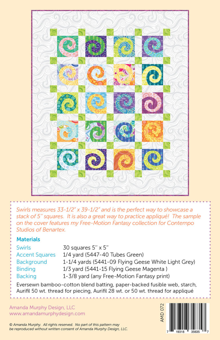 Swirls (PDF) - Amanda's blog