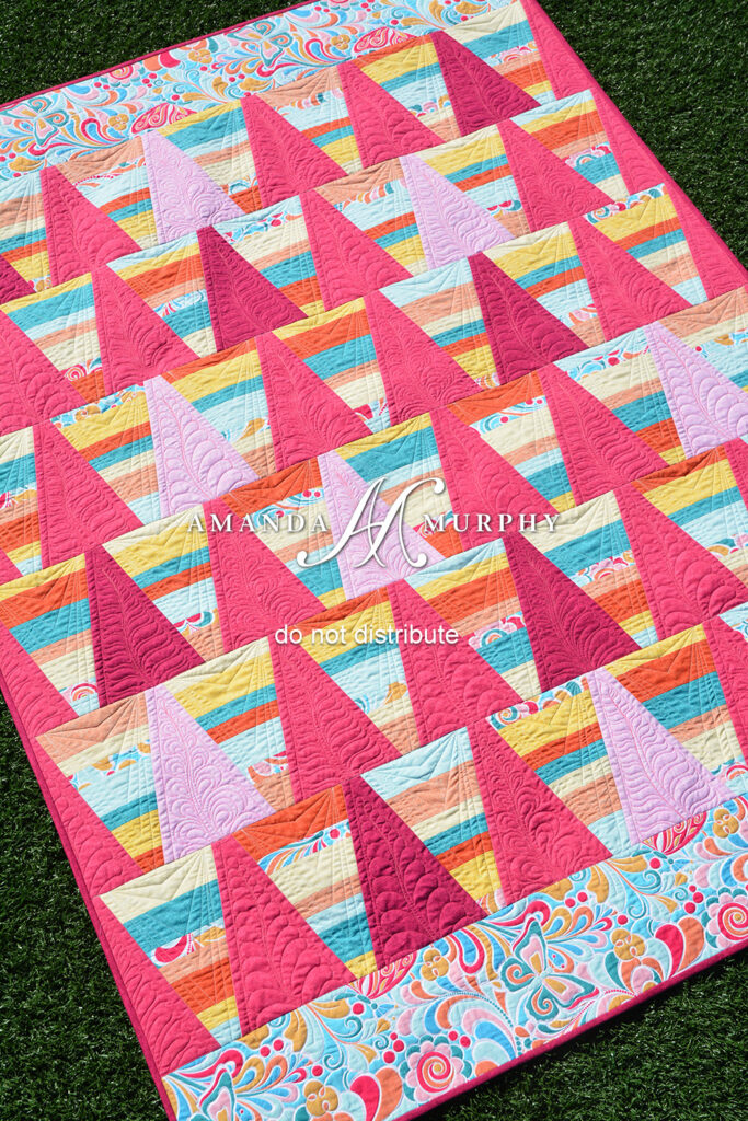 Tumbling Triangles - Amanda's blog