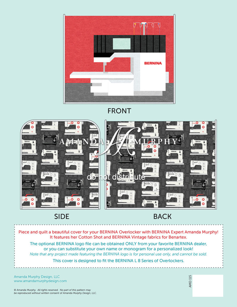 Serger Cover-Up (Printed) - Amanda's blog