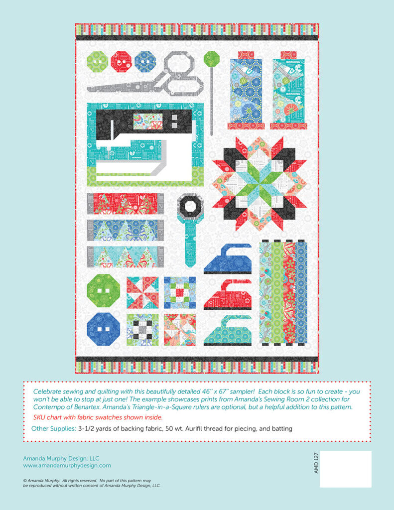 Sewing Room Sampler 2 (Printed) – Amanda’s blog
