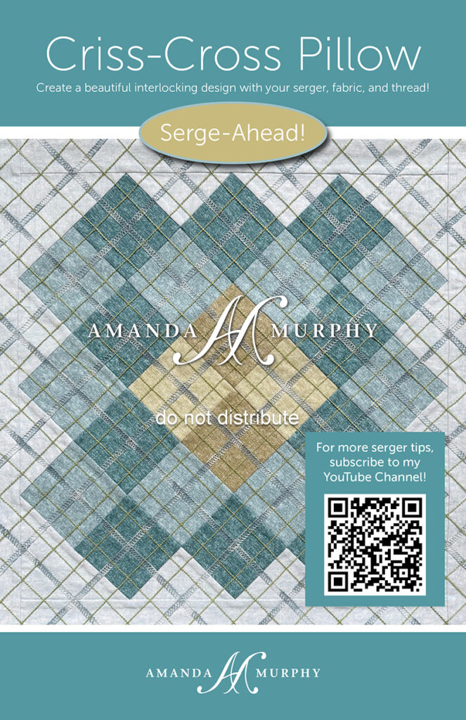 Criss-Cross Pillow (PDF) - Amanda's blog