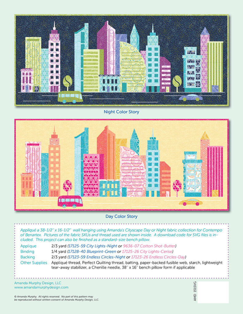 Cityscape Pattern Bundle (Printed) - Amanda's blog